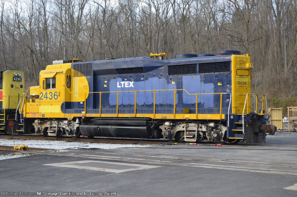 LTEX 2436 sits at Fitzwater yard.